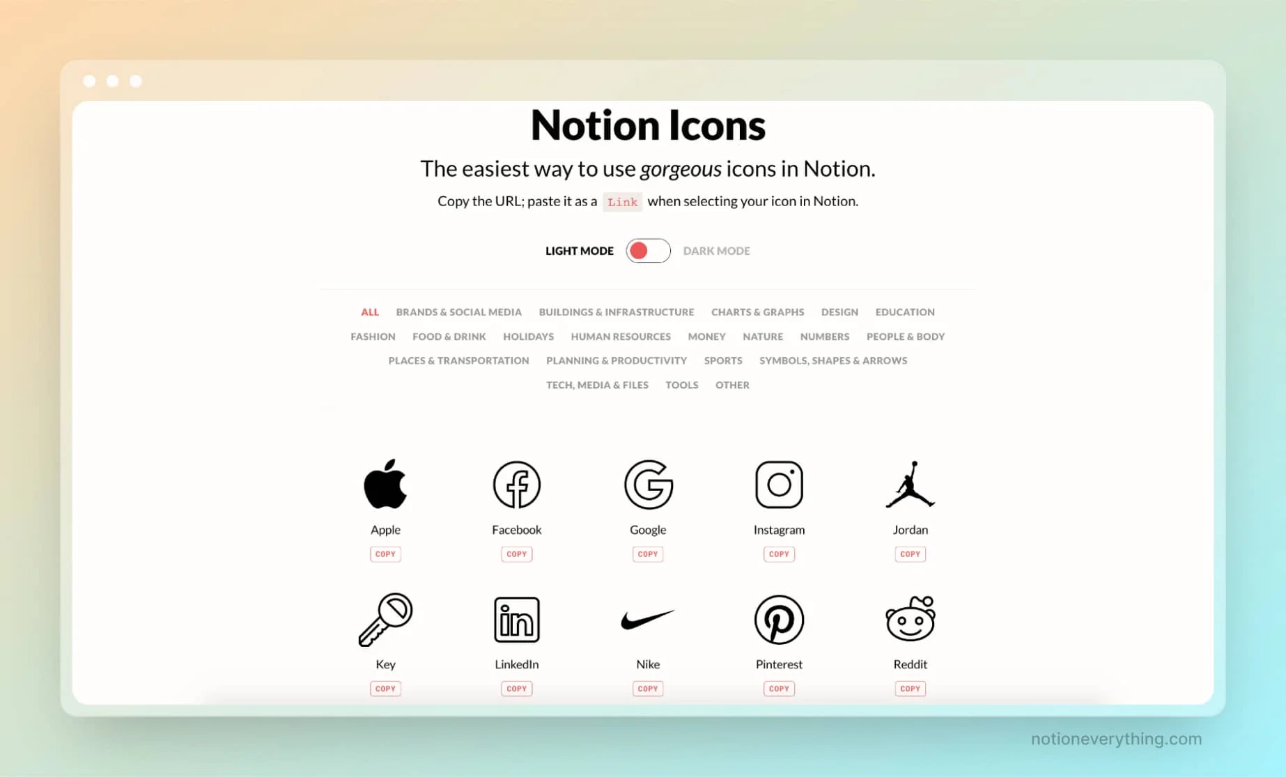 Notion icons: 15 FREE icon libraries for Notion